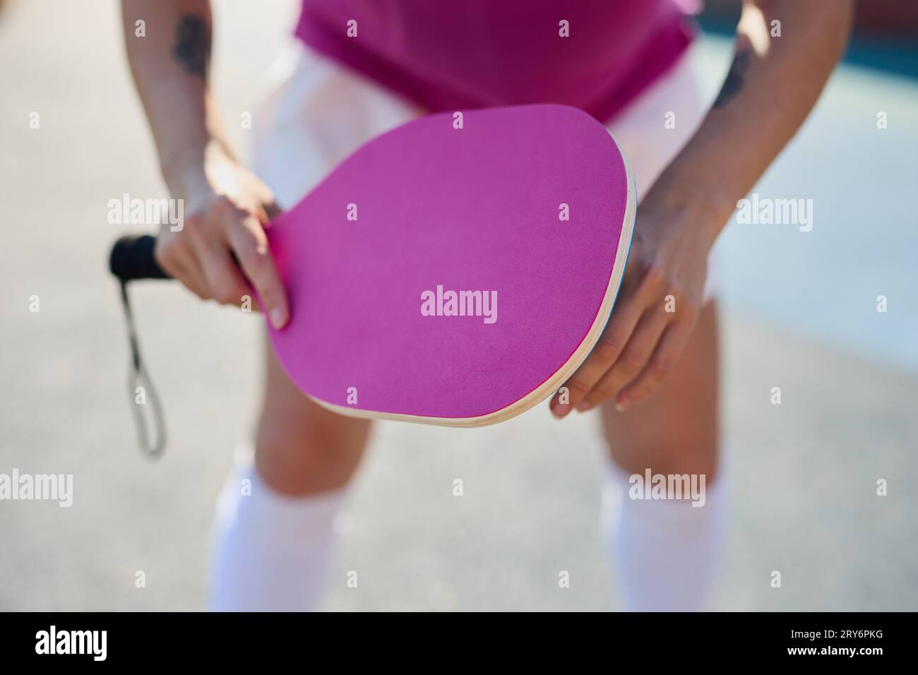 Pickle ball racket hi-res stock photography and images - Alamy