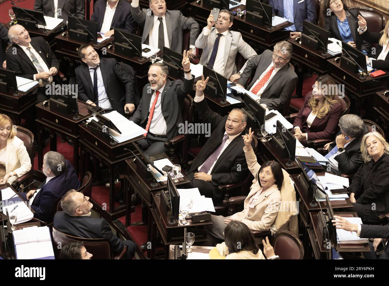 Buenos Aires, Argentina. 28th Sep, 2023. After an extensive debate, the ...