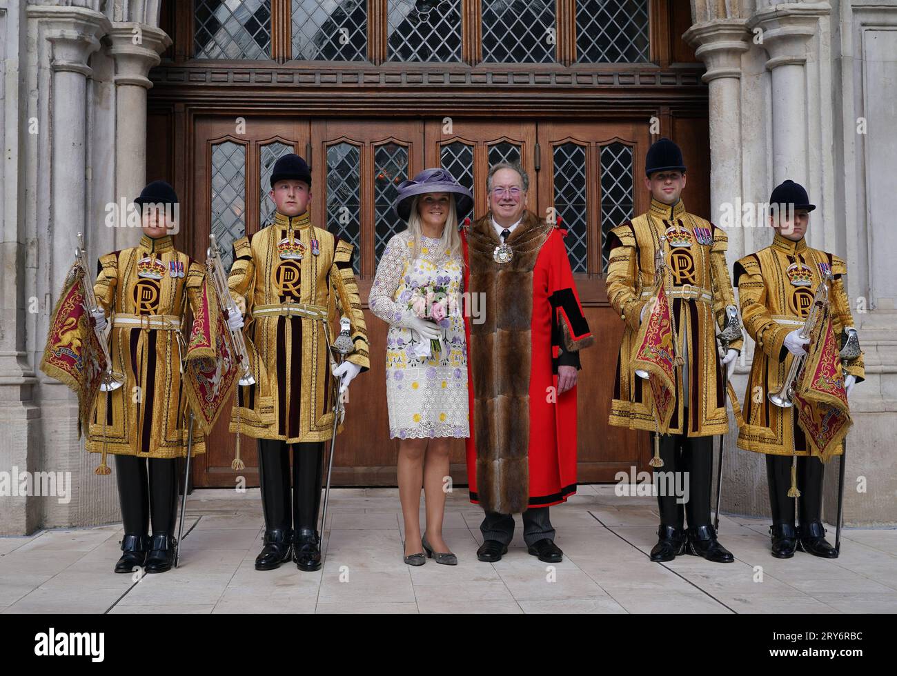Alderman Professor Michael Mainelli and his wife Elisabeth Mainelli ...