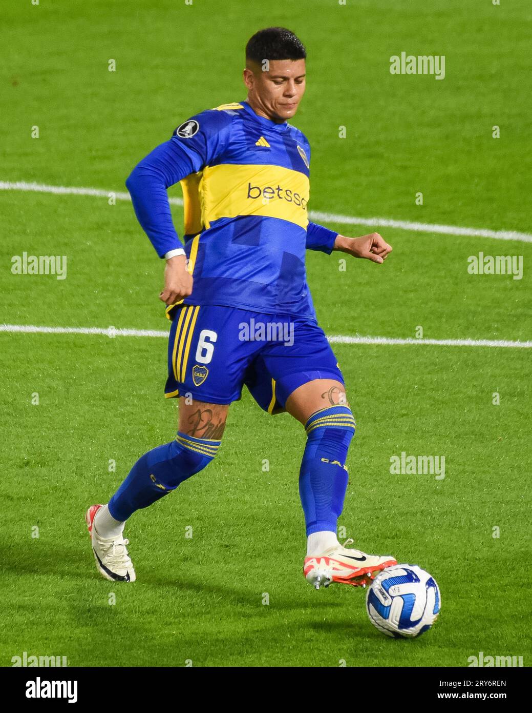Buenos Aires, Argentina. 28th Sep, 2023. Marcos Rojo of Boca Juniors ...