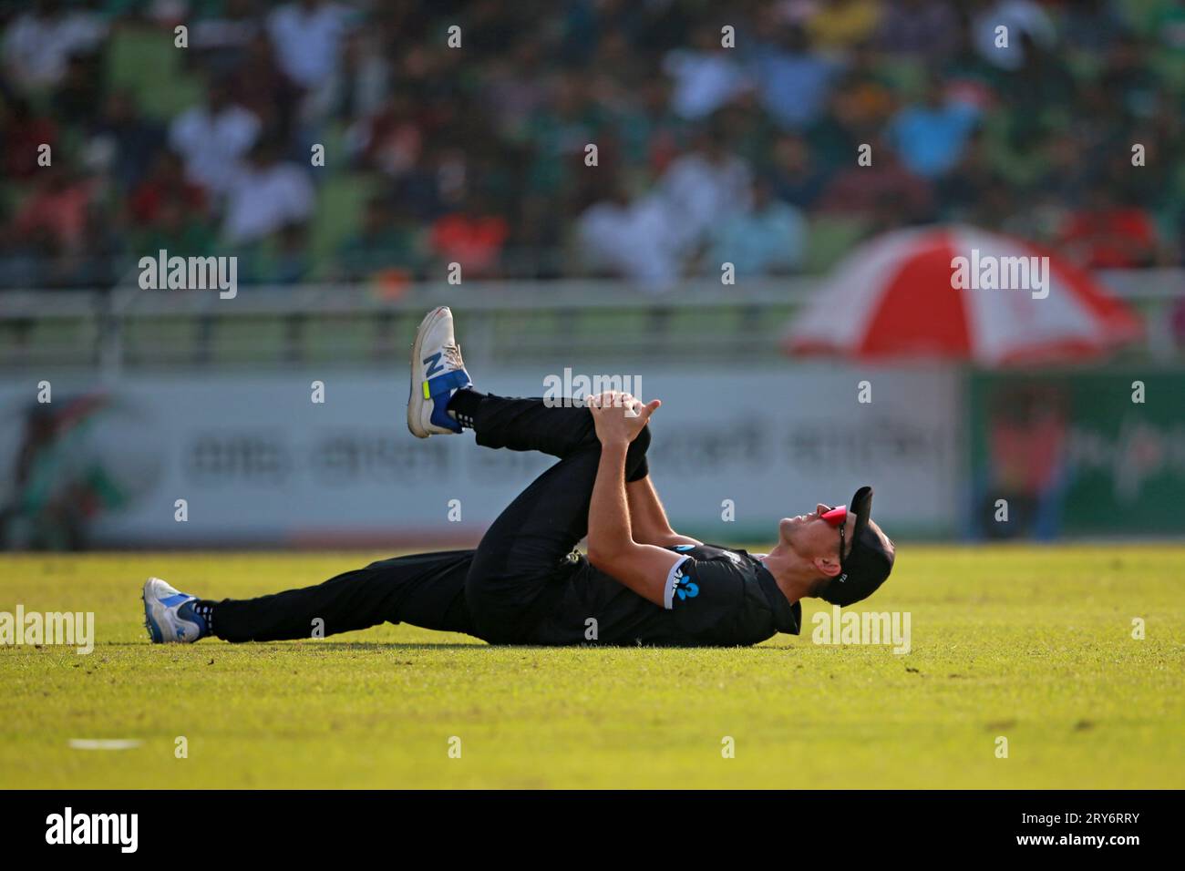 Trent Boult, New Zealand pace bowler during the Bangladesh and New ...