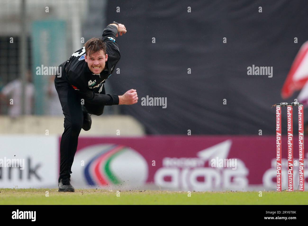 Lockie Ferguson, New Zealand captain during the Bangladesh and New ...