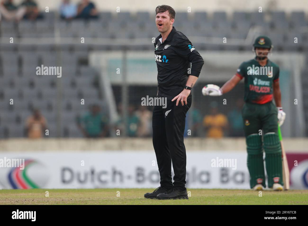 Lockie Ferguson, New Zealand captain during the Bangladesh and New ...
