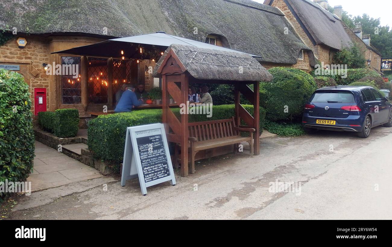 Exterior Falkland Arms 20230928 The Green, Great Tew, Chipping Norton ...