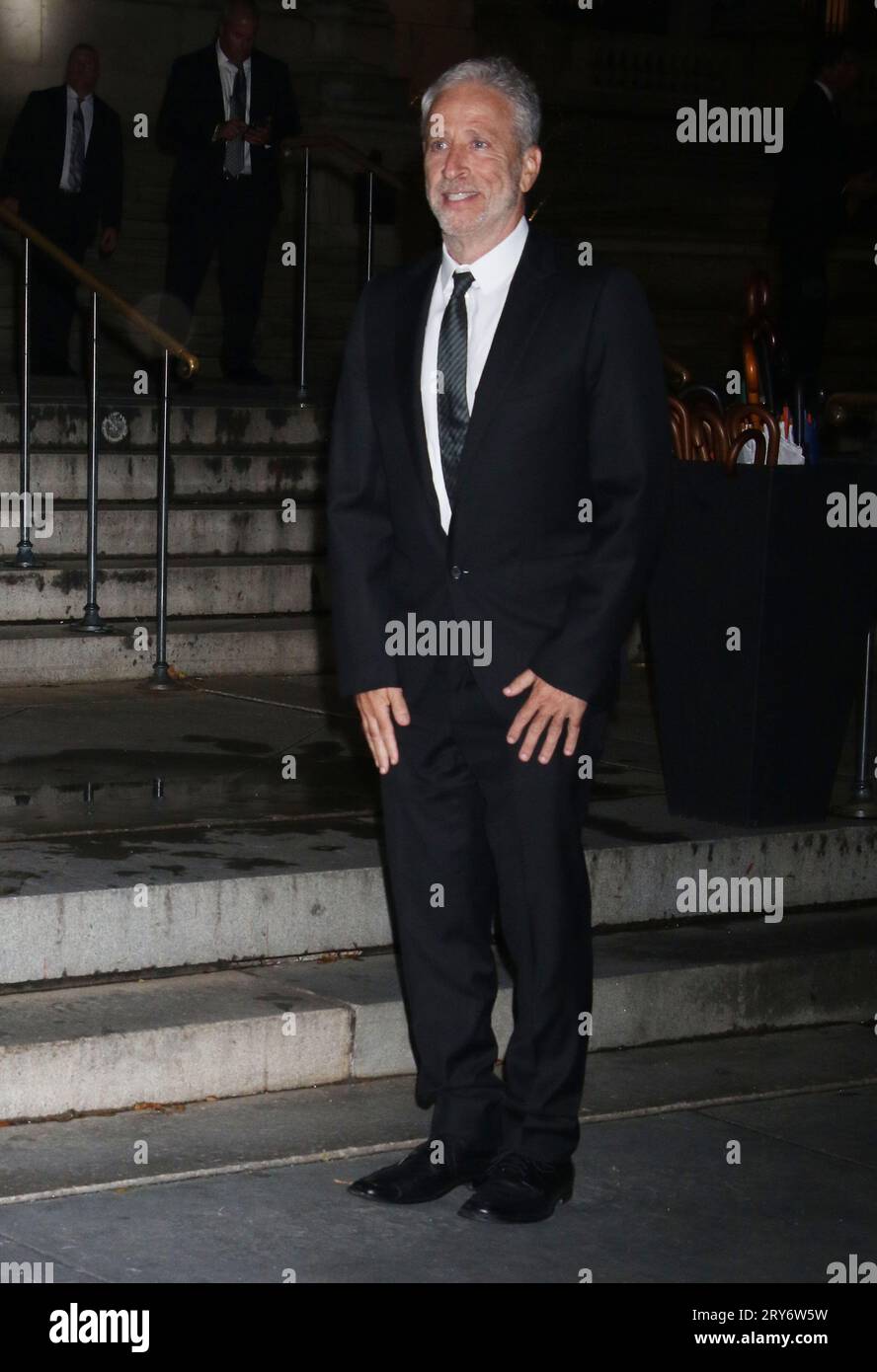 New York, NY, USA. 28th Sep, 2023. Jon Stewart at the 2023 Clooney ...