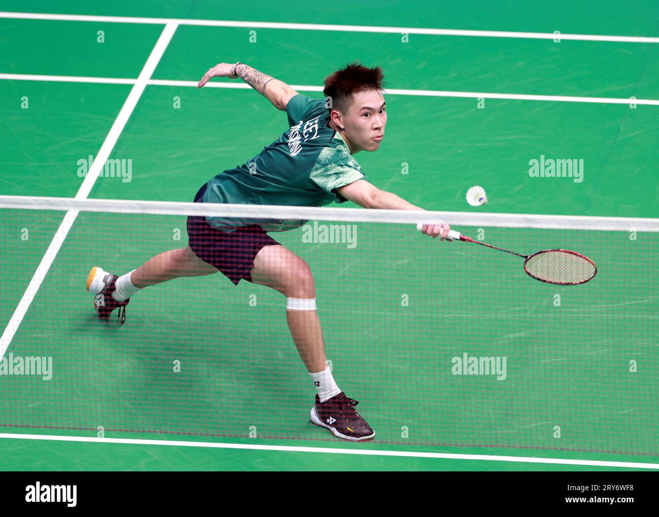 Hangzhou, China's Zhejiang Province. 29th Sep, 2023. Lee Cheuk Yiu of ...