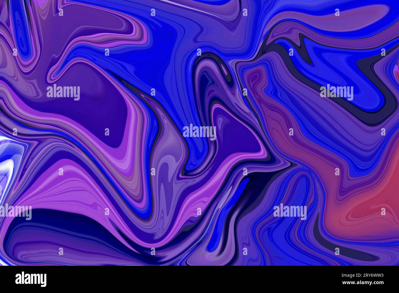 transcending boundaries with artistic fluidity purple and blue magical ...