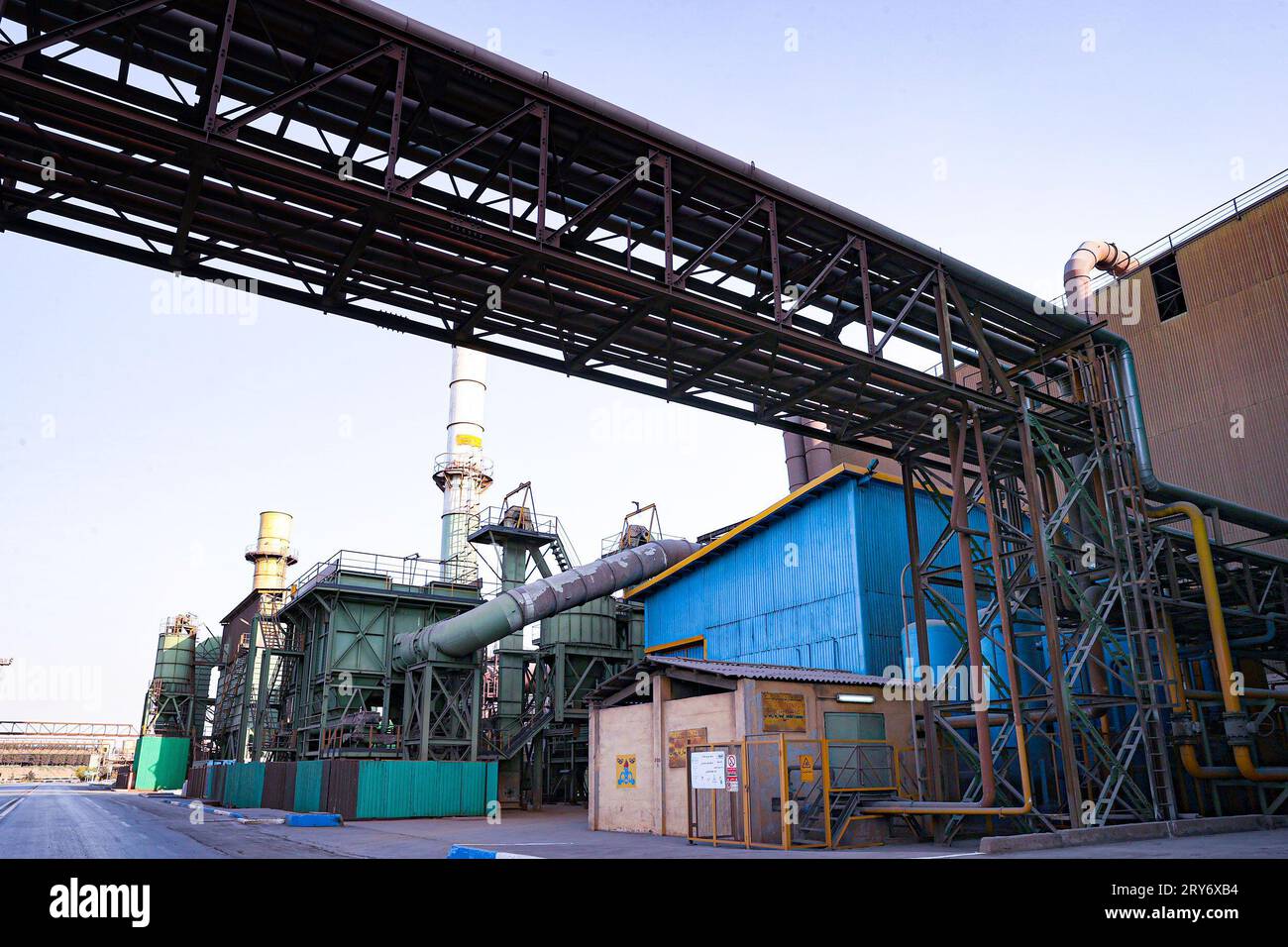 Mobarakeh, Isfahan, Iran. 29th Sep, 2023. A view of Mobarakeh Steel ...