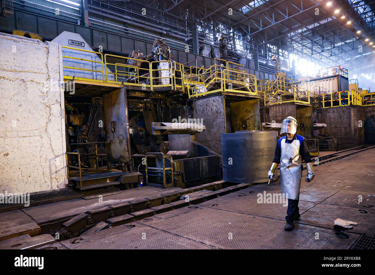 Mobarakeh, Isfahan, Iran. 29th Sep, 2023. A view of Mobarakeh Steel ...