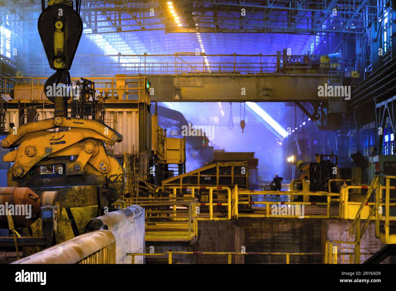 Mobarakeh, Isfahan, Iran. 29th Sep, 2023. A view of Mobarakeh Steel ...