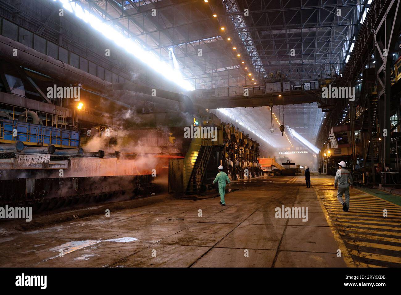 Mobarakeh, Isfahan, Iran. 29th Sep, 2023. A view of Mobarakeh Steel ...