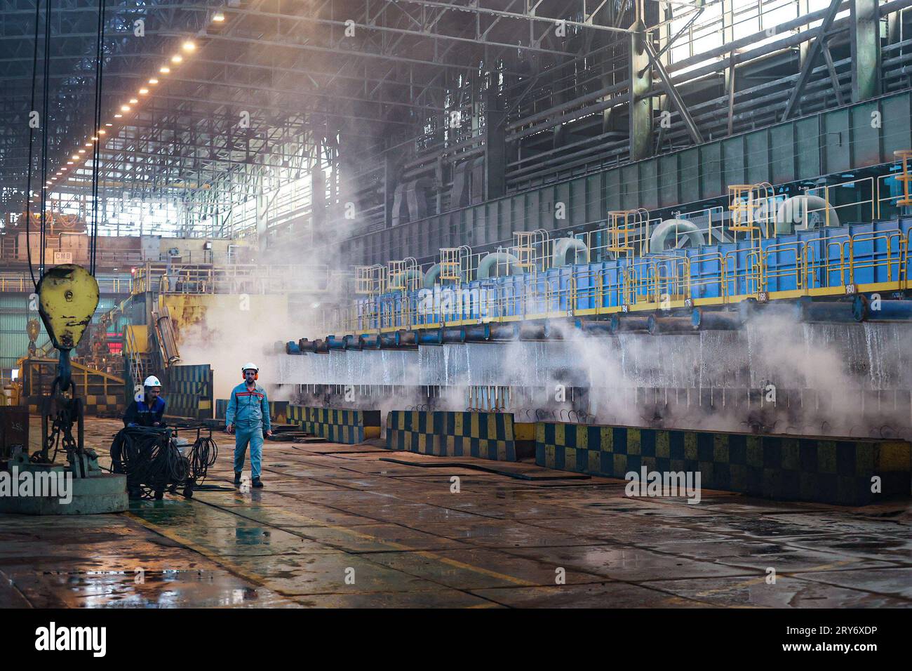 Mobarakeh, Isfahan, Iran. 29th Sep, 2023. A view of Mobarakeh Steel ...