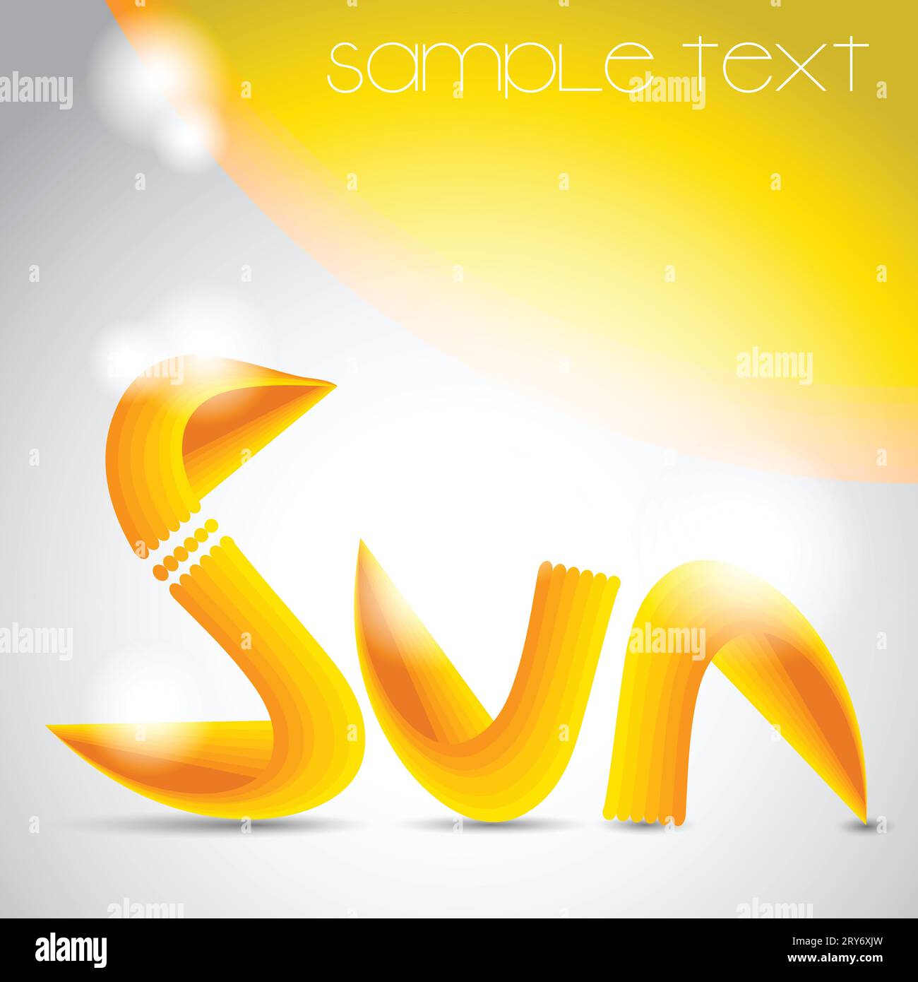 Sunburn drawing Stock Vector Images - Alamy