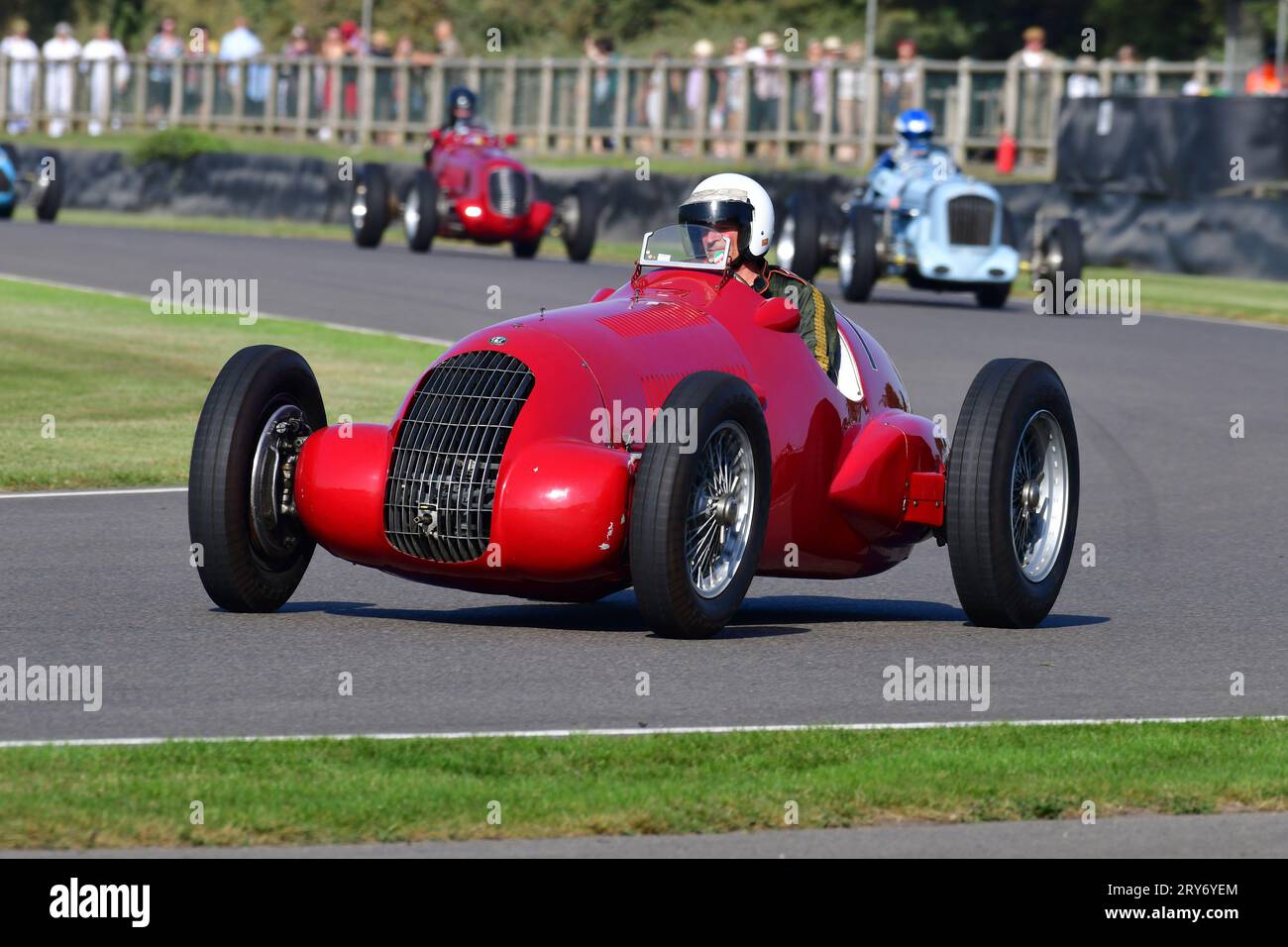 Julian Majzub, Alfa Romeo 308C, Goodwood Trophy, a twenty minute race ...