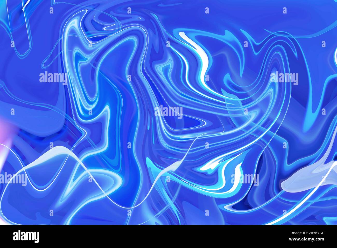 vibrant interplay of hues abstract creative of blue marble page border ...