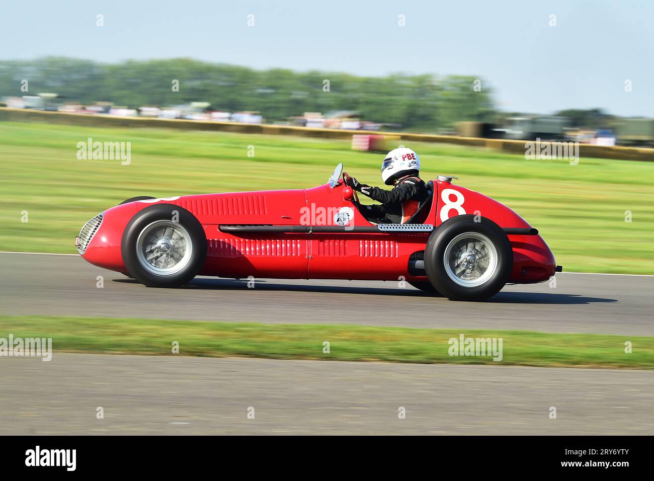 Patrick Blakeney-Edwards, Maserati 4CLT, Goodwood Trophy, a twenty ...