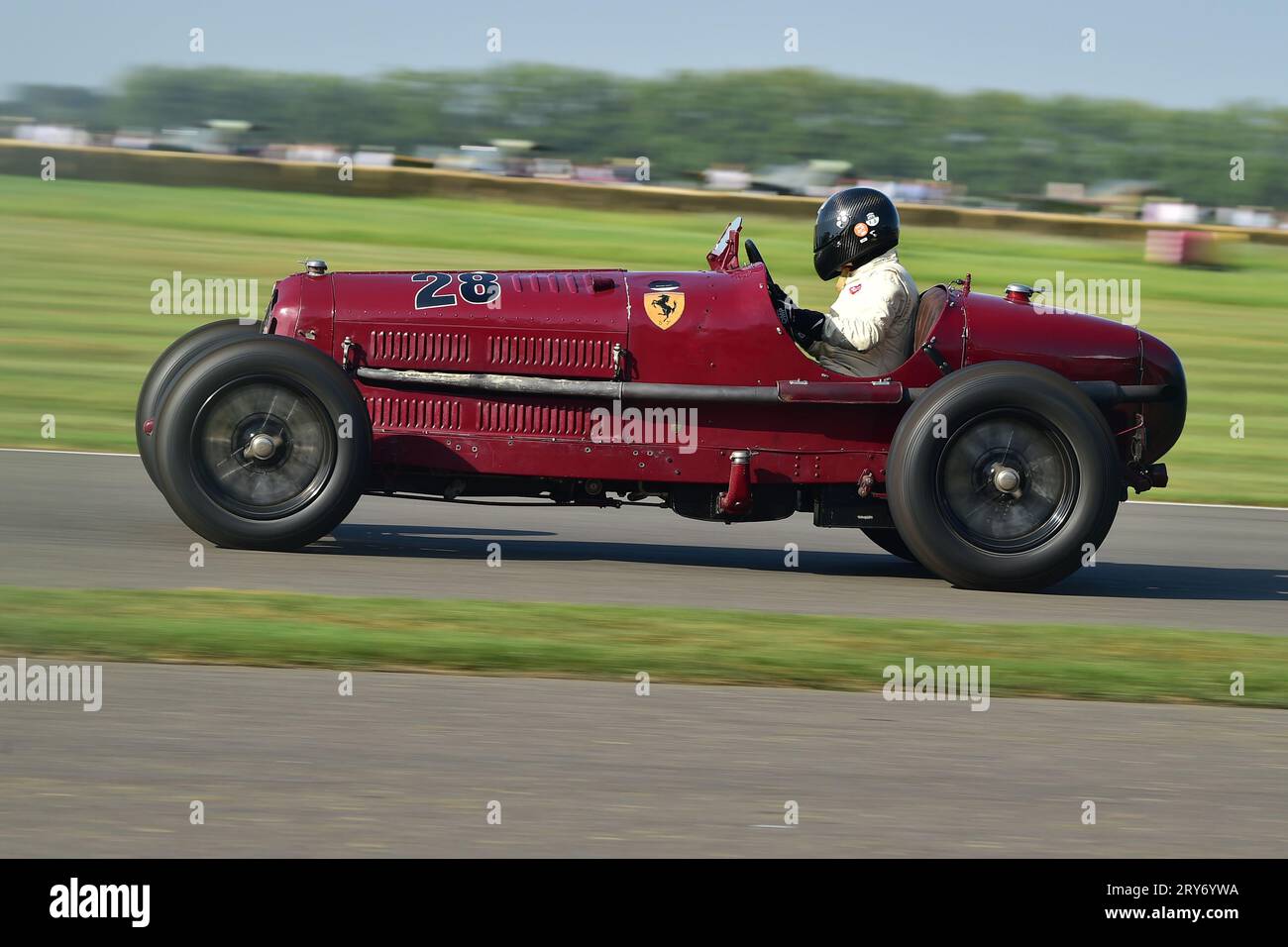 Fritz Burkard, Alfa Romeo 8C 2300 Monza, Goodwood Trophy, a twenty ...