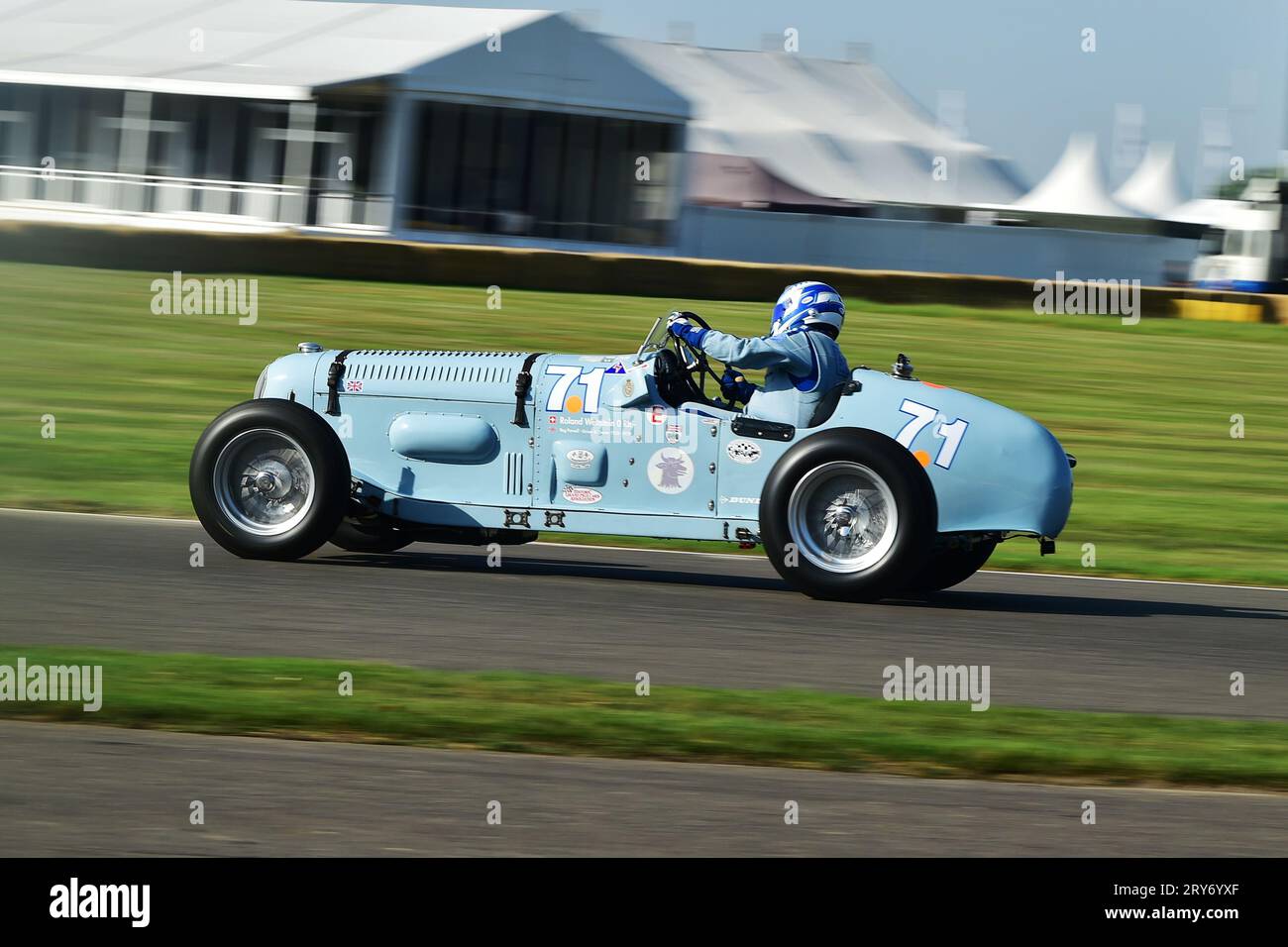 Roland Wettstein, Parnell MG K3, Goodwood Trophy, a twenty minute race ...