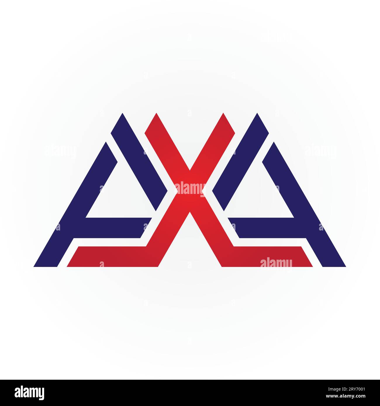 Axa logo design Stock Vector Images - Alamy
