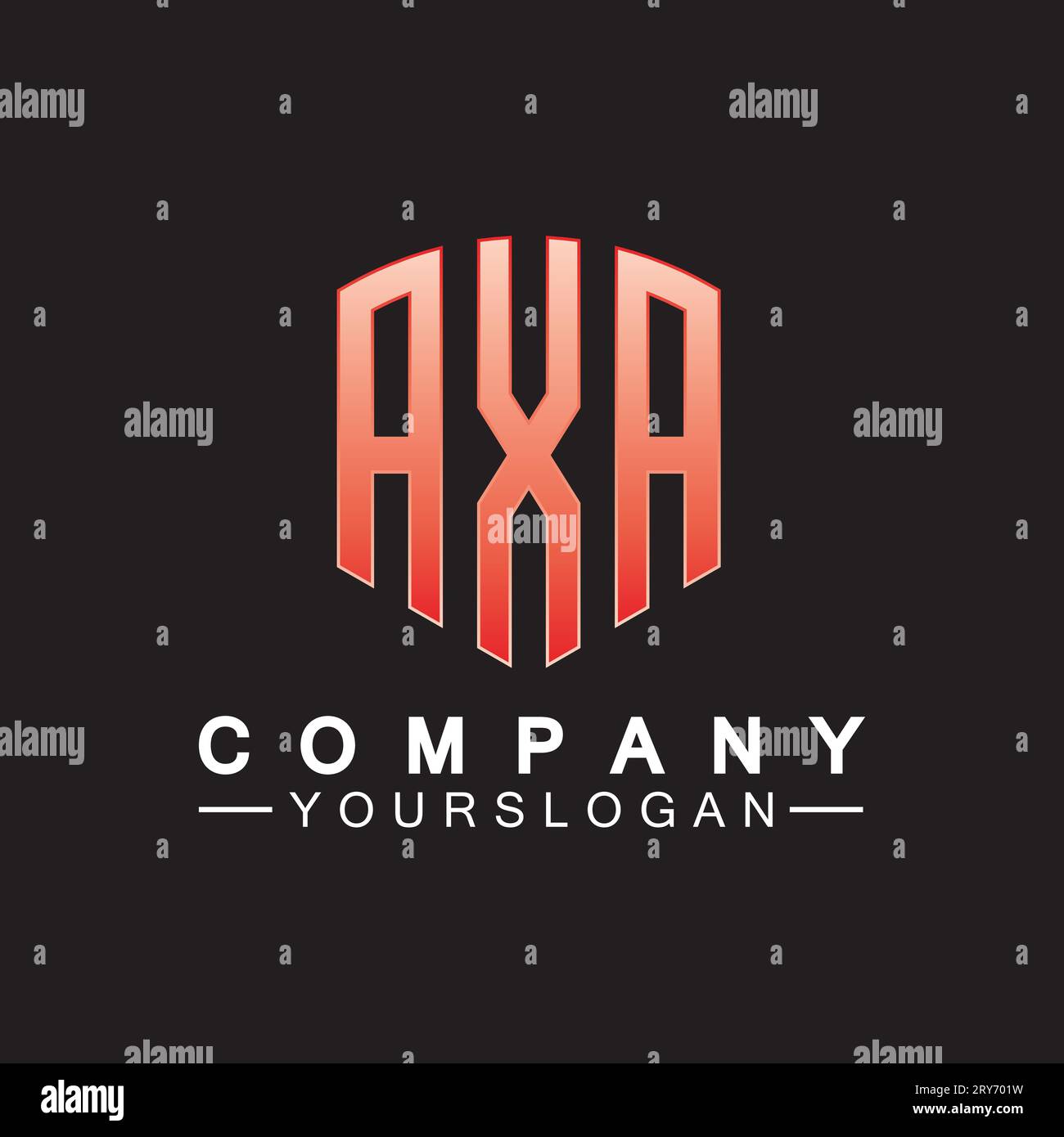 Axa logo template hi-res stock photography and images - Alamy