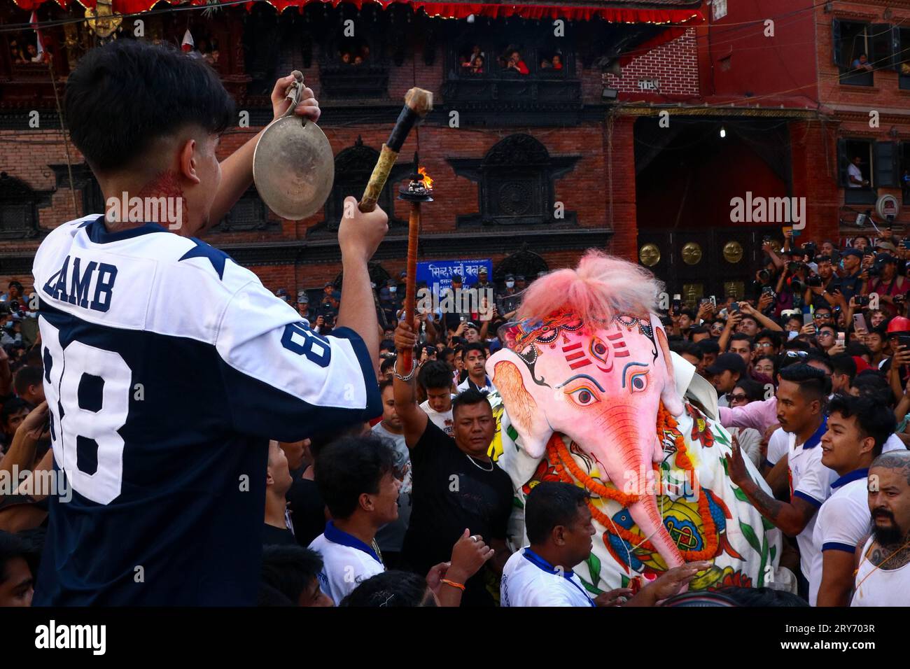 Nepal. 28th Sep, 2023. On September 28, 2023, in Kathmandu, Nepal. A ...