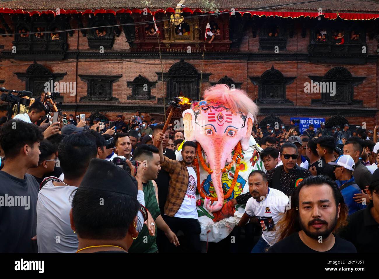 Nepal. 28th Sep, 2023. On September 28, 2023, in Kathmandu, Nepal. A ...