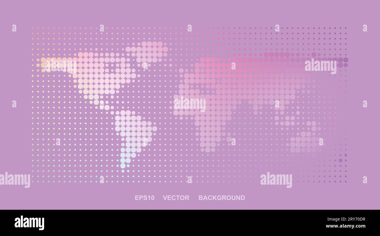 Dotted Map Design - Colorful World Map Stock Vector Image & Art - Alamy