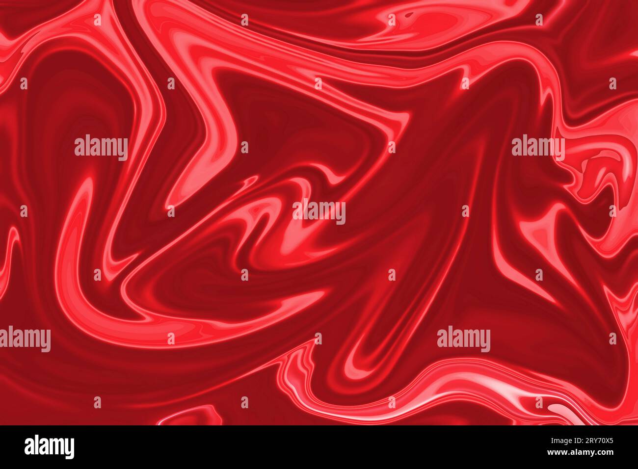 abstract red liquid marble swirl texture background or wallpaper stock ...