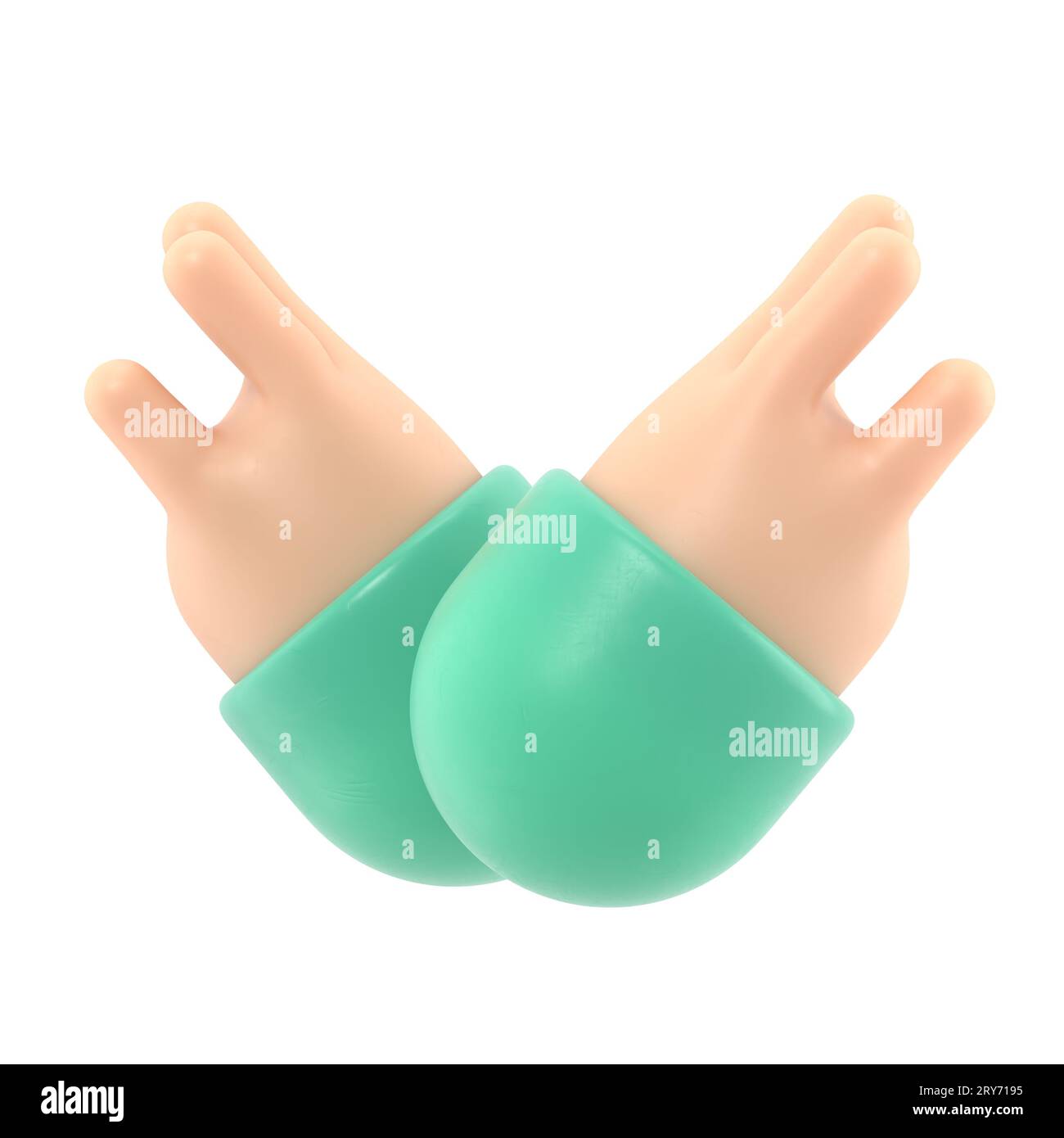 Gesture crossed hands. Rejection expression crossing arms. Negative ...