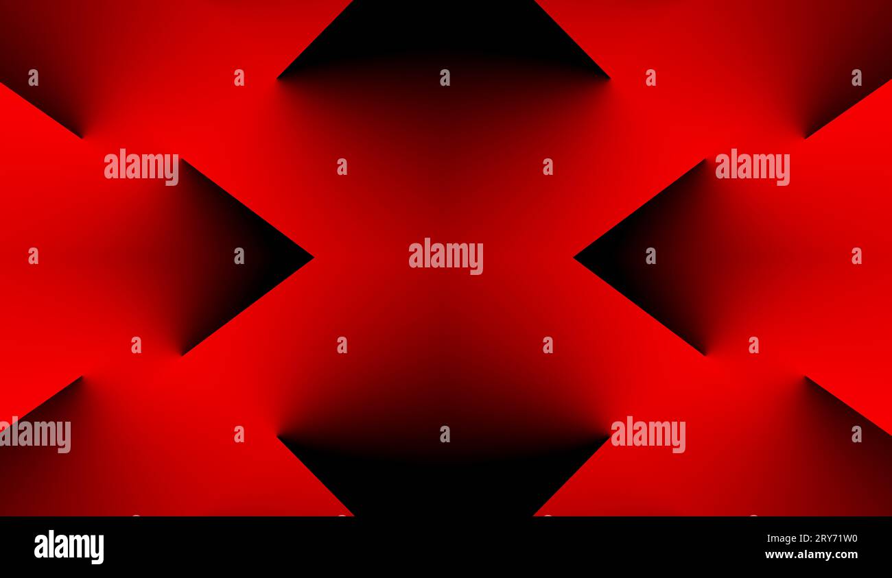 Abstract red background with gradient and smooth transitions, smooth ...