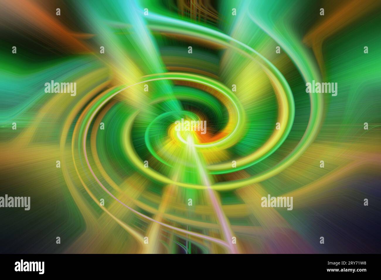 capturing twilight's radiance within an abstract light circle, a ...