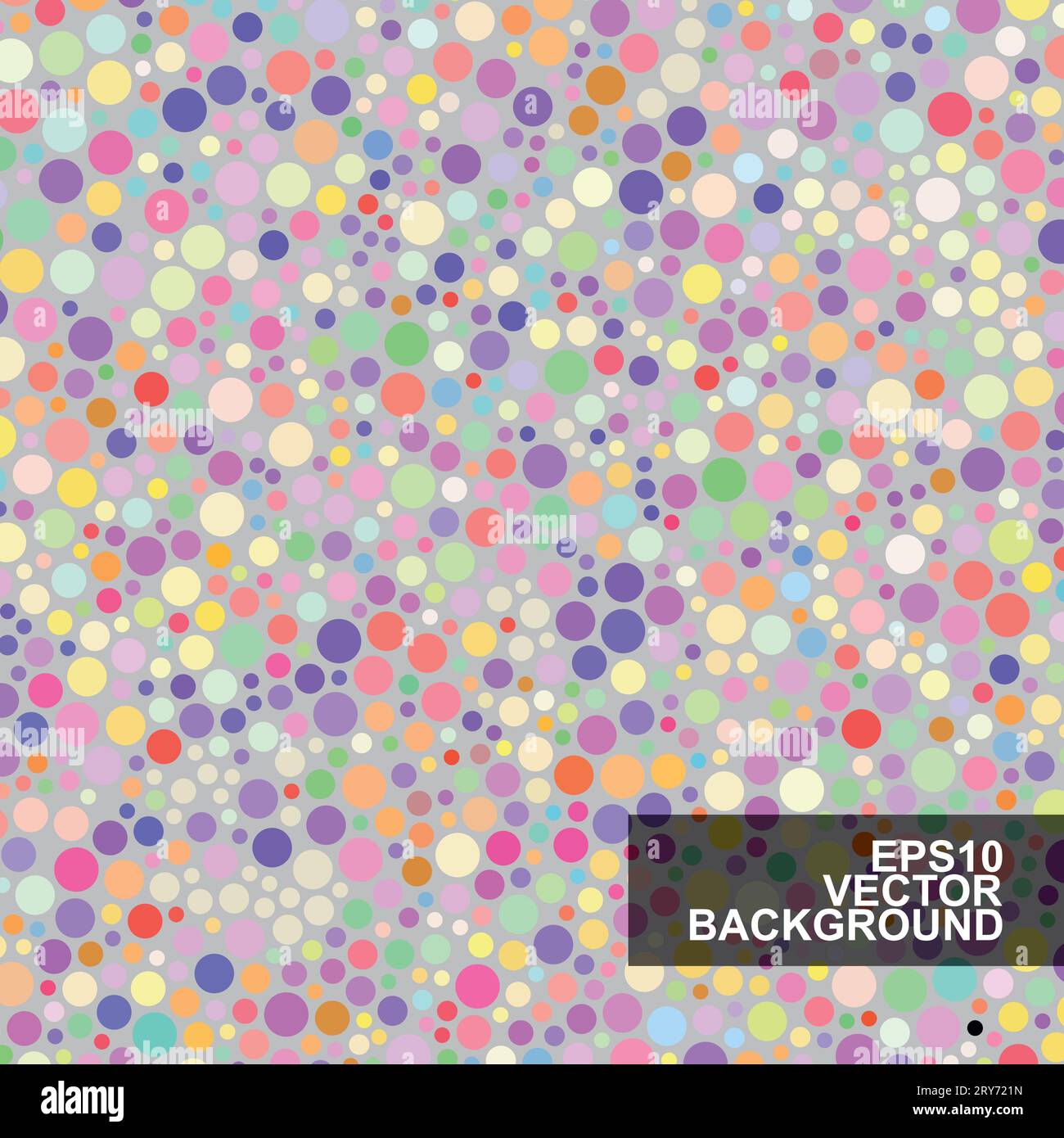 Colorful Dotted Abstract Background Stock Vector Image & Art - Alamy