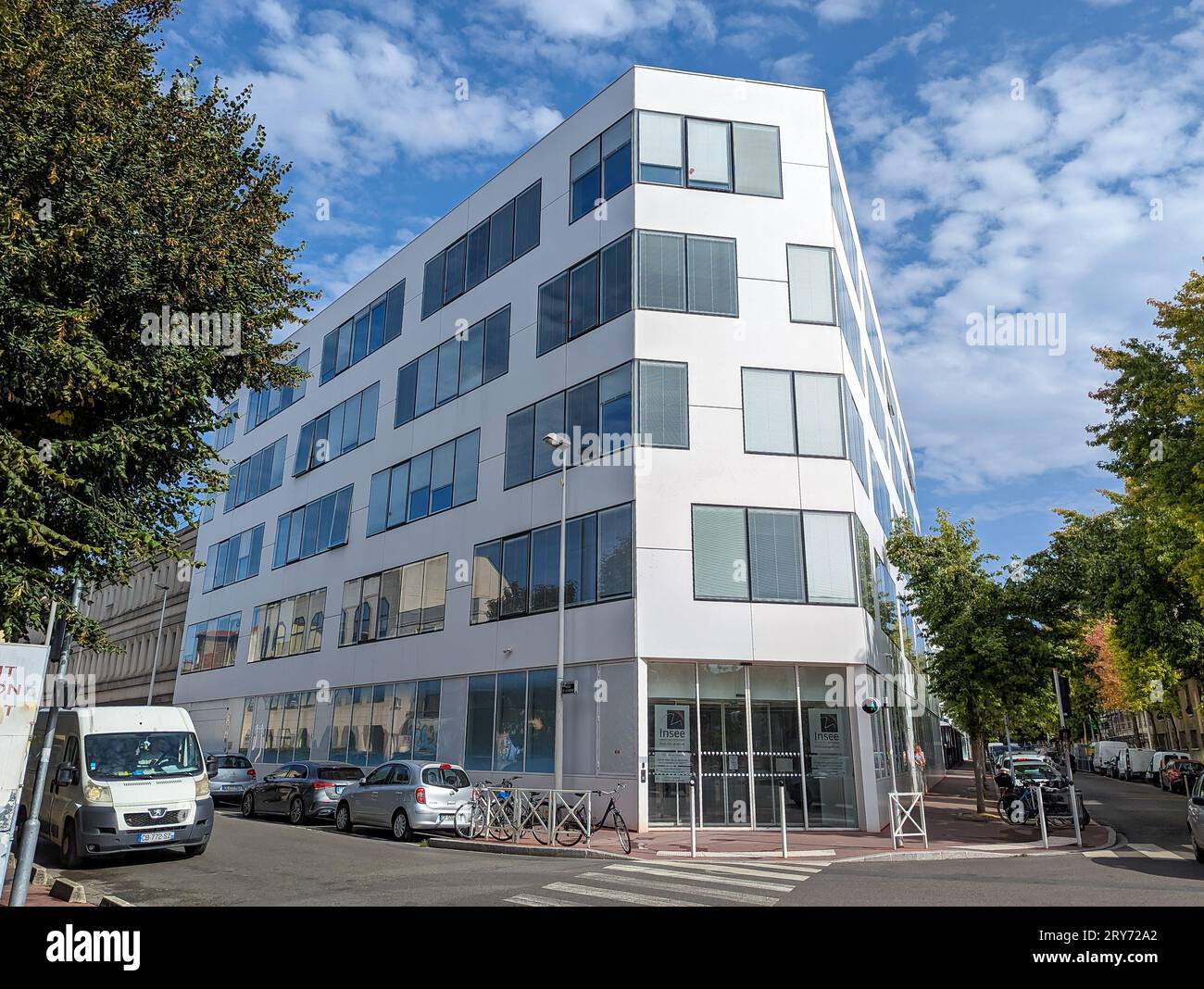 Exterior view of the headquarters of the National Institute of ...