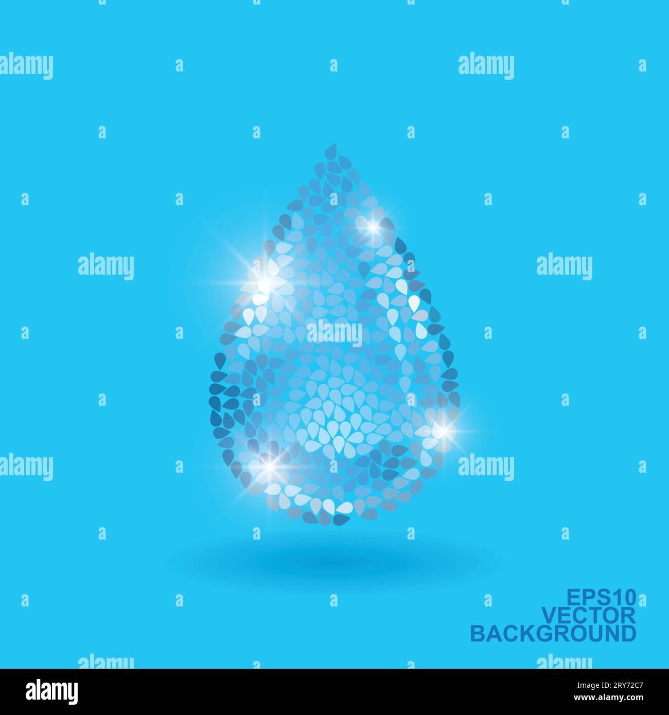 Small dew drop Stock Vector Images - Alamy