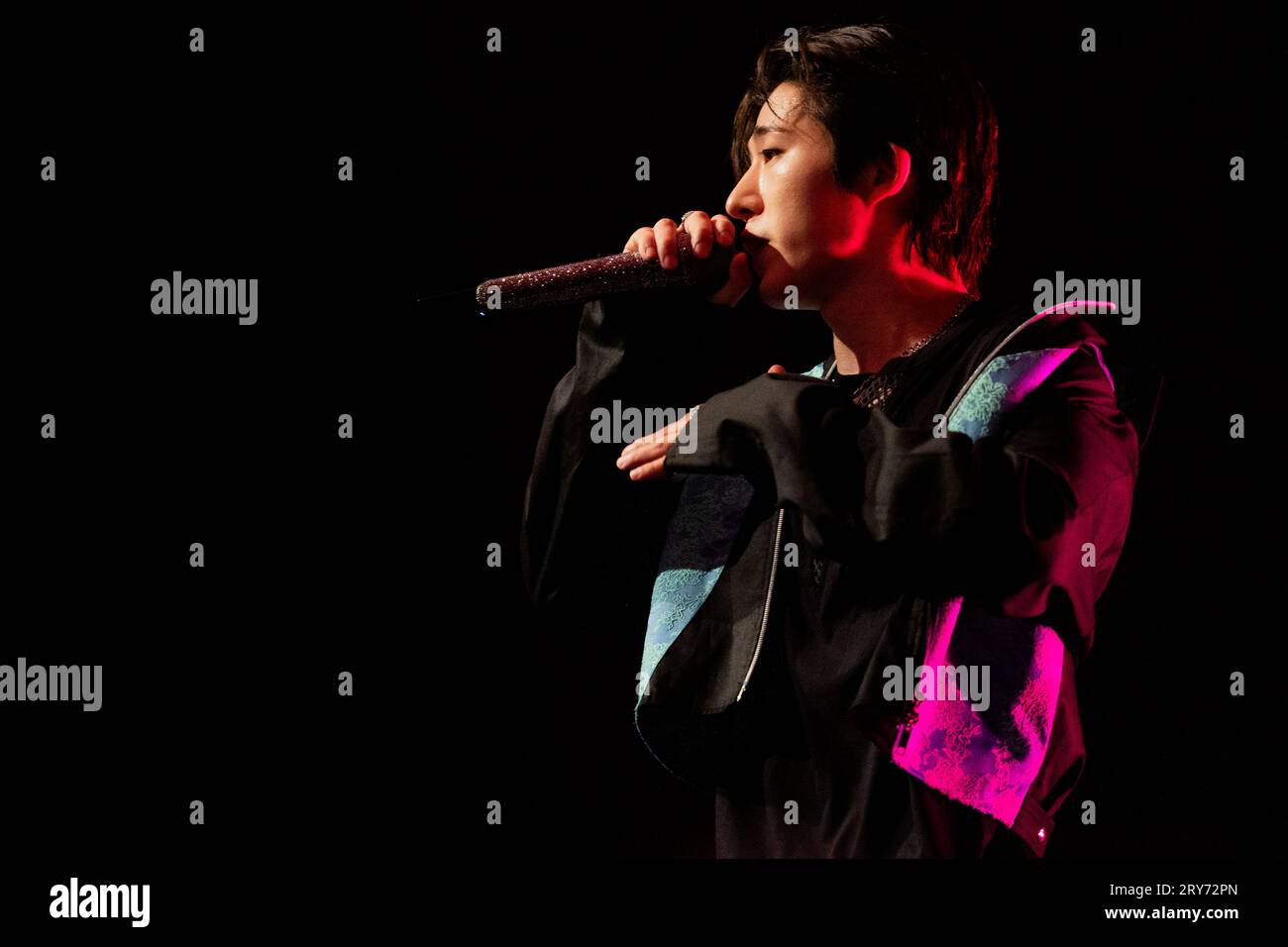 Italy 28 September 2023 B.I - k-pop rapper Kim Han-bin Love or Die ...