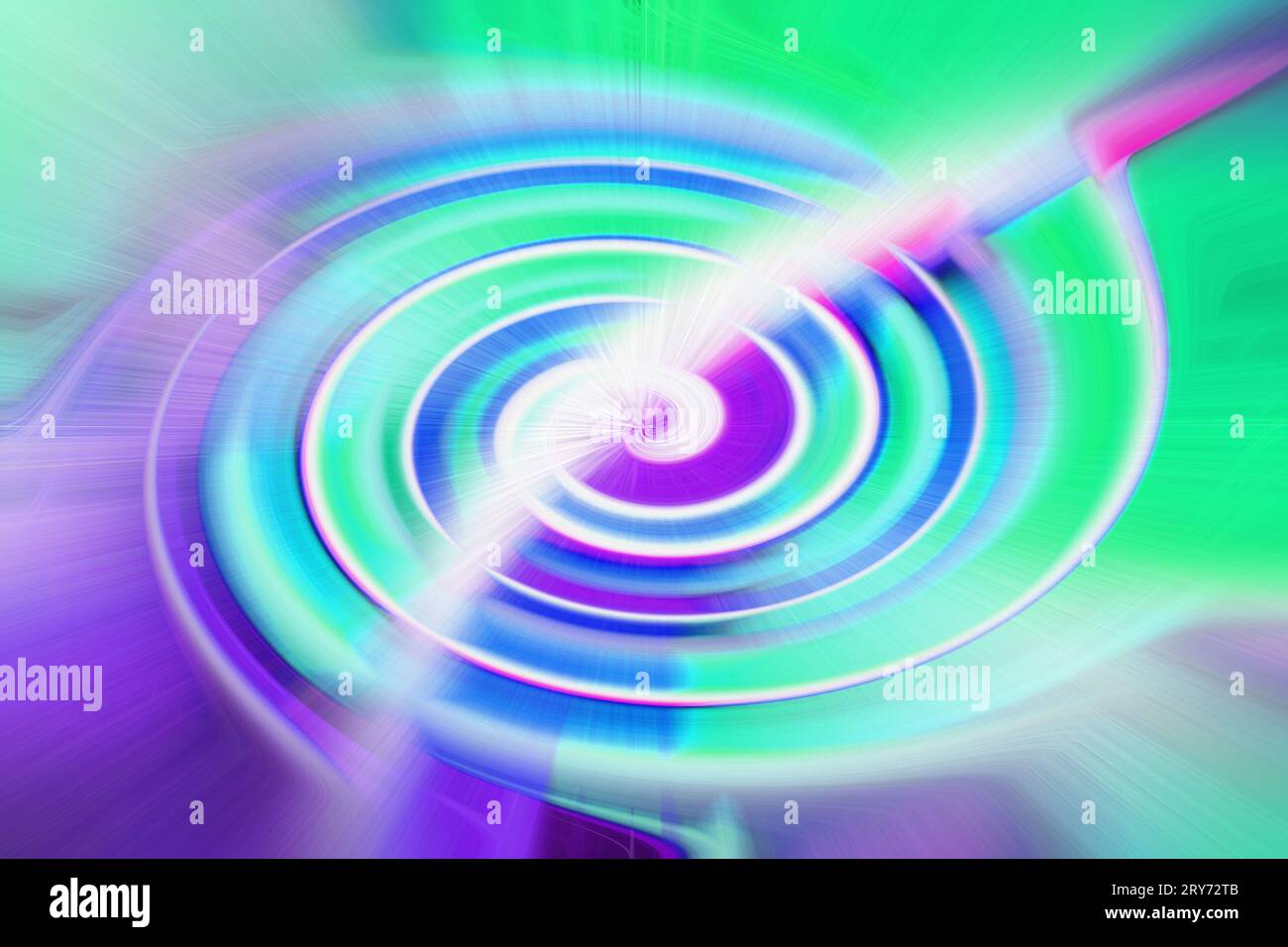 exploring the abstract twirl spiral rotational background with green ...