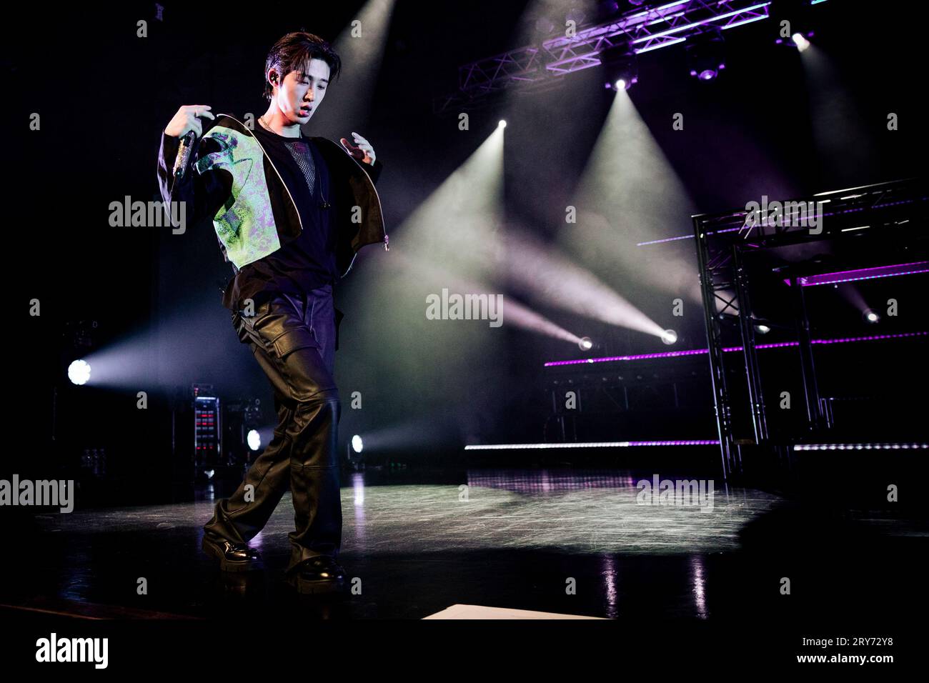 Italy 28 September 2023 B.I - k-pop rapper Kim Han-bin Love or Die ...