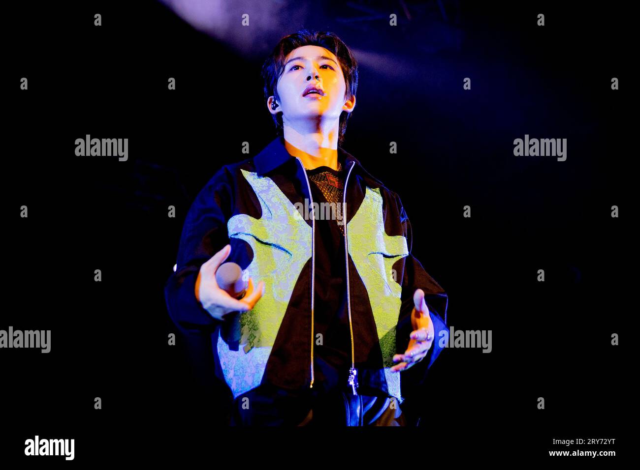 Italy 28 September 2023 B.I - k-pop rapper Kim Han-bin Love or Die ...