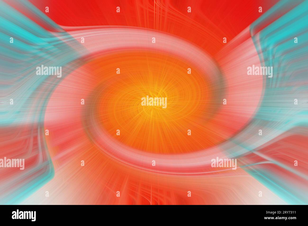Horizontal flow abstract neon lines hi-res stock photography and images ...