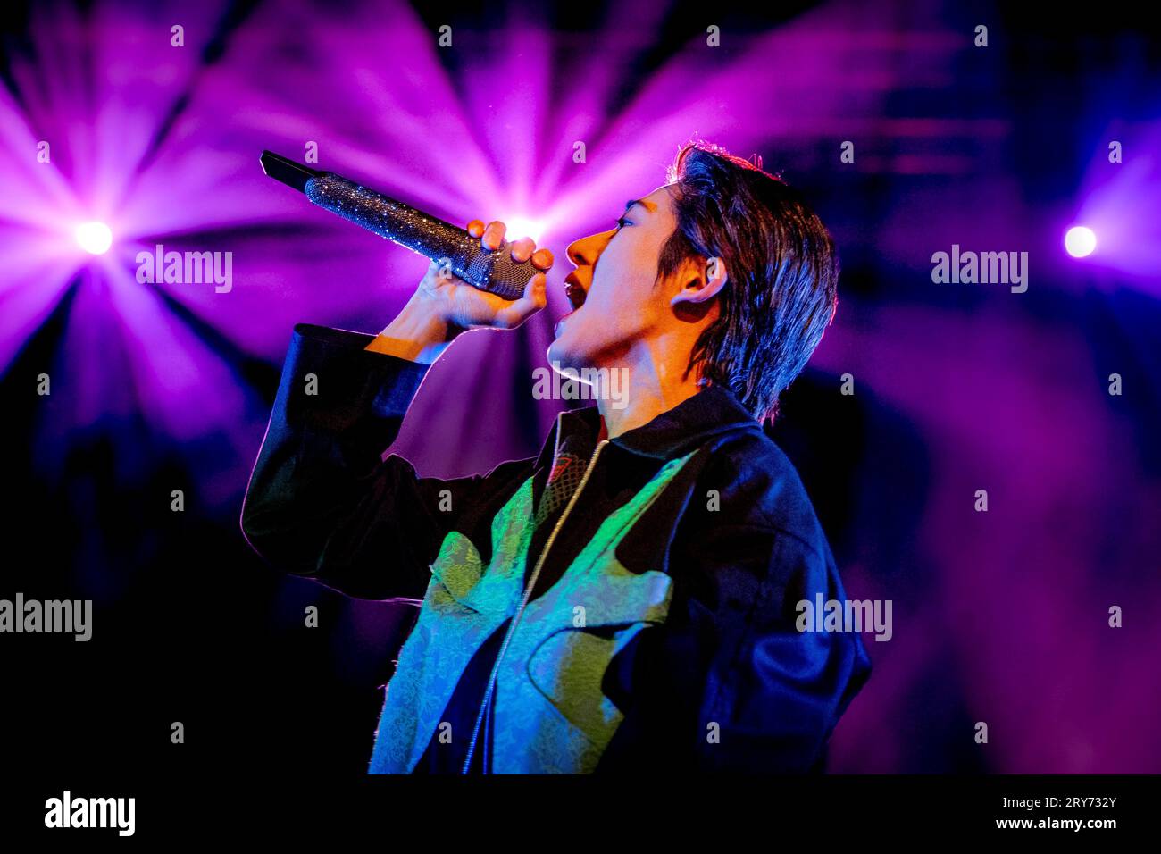 Italy 28 September 2023 B.I - k-pop rapper Kim Han-bin Love or Die ...