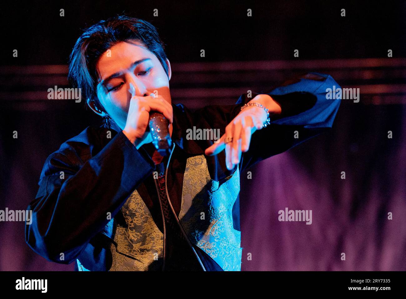 Italy 28 September 2023 B.I - k-pop rapper Kim Han-bin Love or Die ...