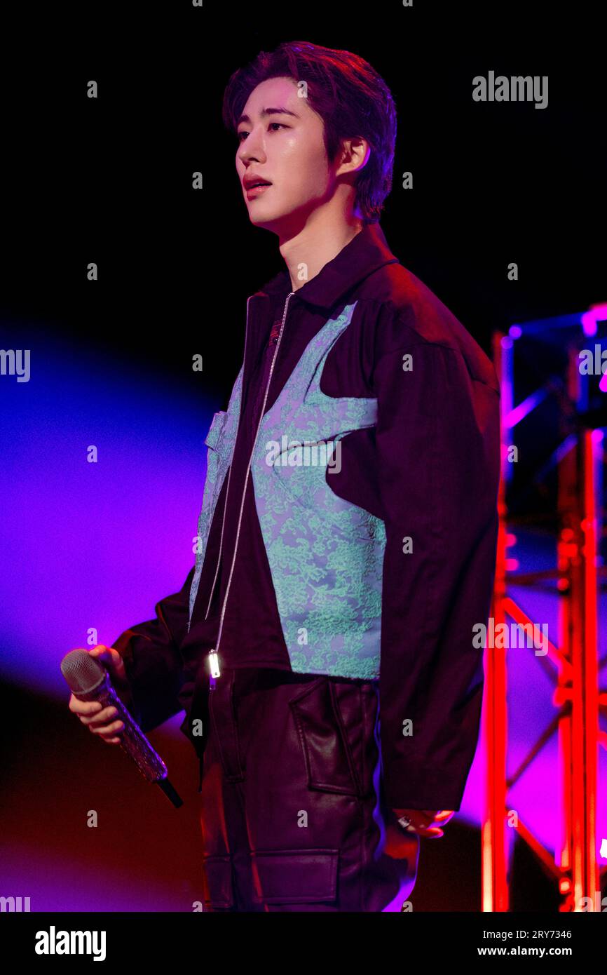 Italy 28 September 2023 B.I - k-pop rapper Kim Han-bin Love or Die ...