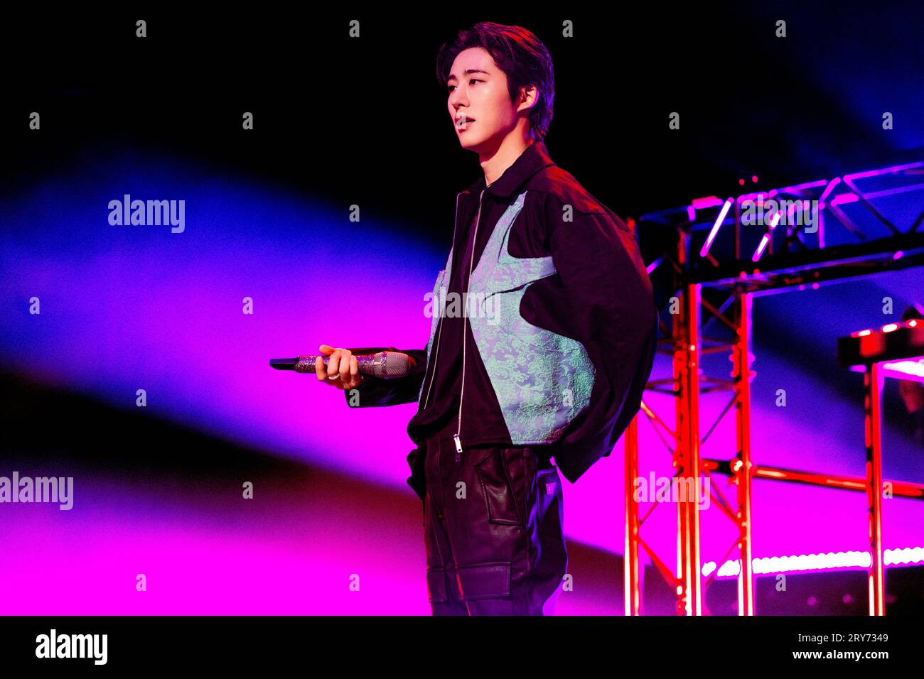 Italy 28 September 2023 B.I - k-pop rapper Kim Han-bin Love or Die ...