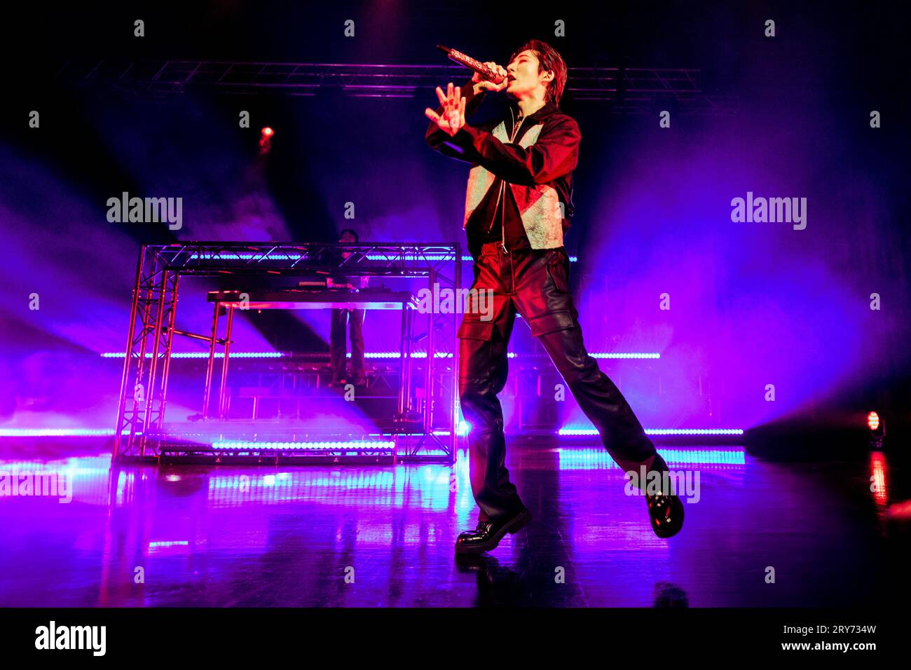 Italy 28 September 2023 B.I - k-pop rapper Kim Han-bin Love or Die ...