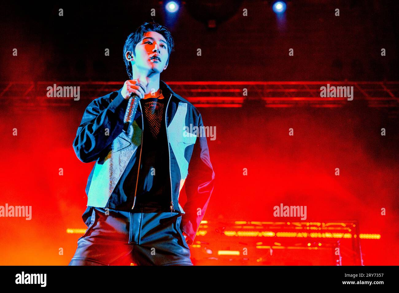 Italy 28 September 2023 B.I - k-pop rapper Kim Han-bin Love or Die ...