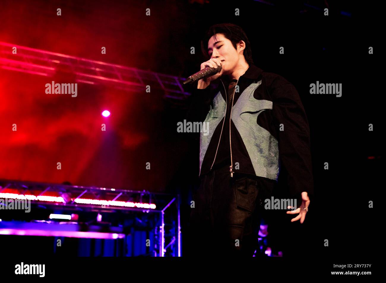 Italy 28 September 2023 B.I - k-pop rapper Kim Han-bin Love or Die ...