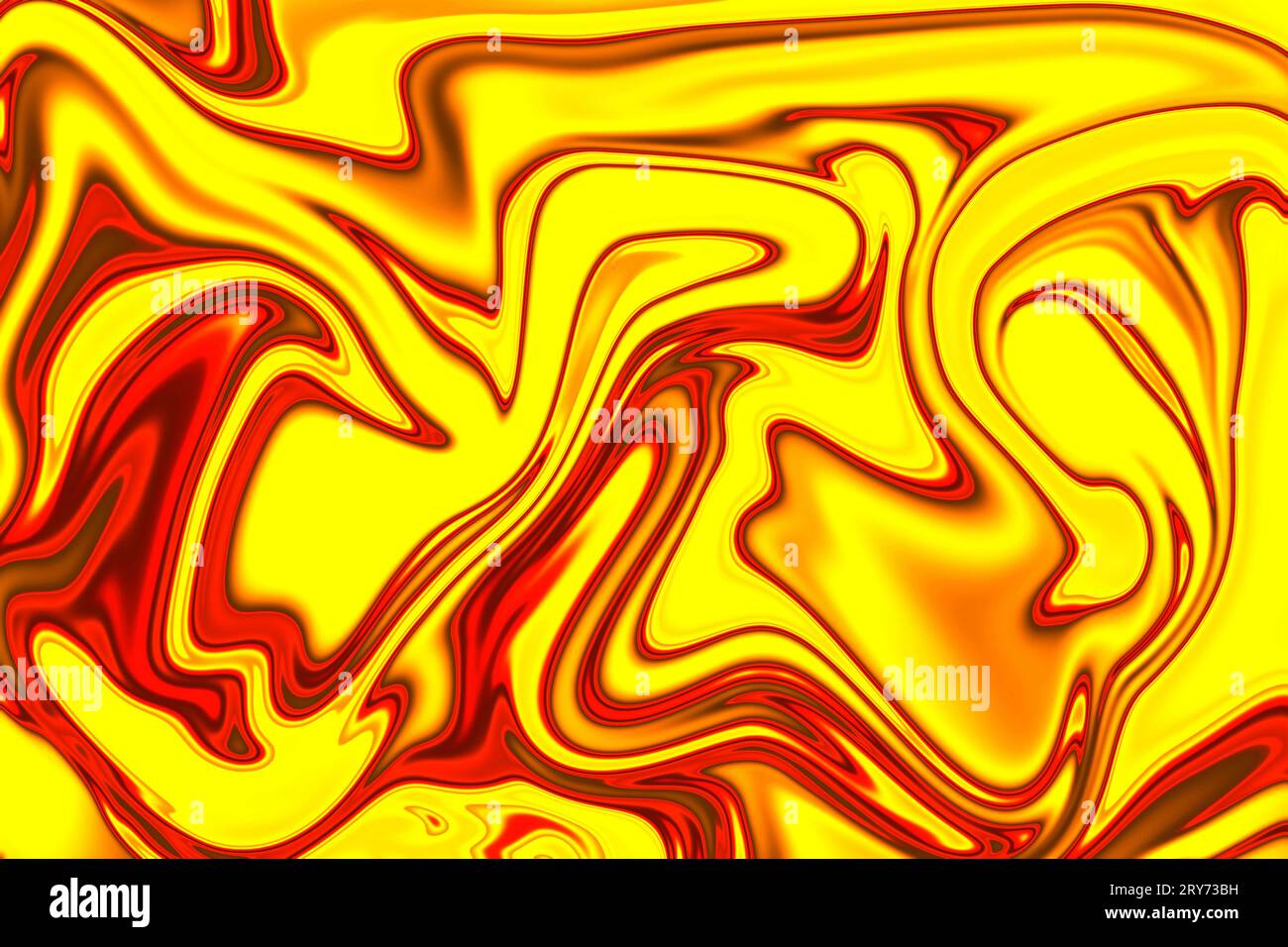 swirling hues and dynamic form in abstract wallpaper art with liquid ...