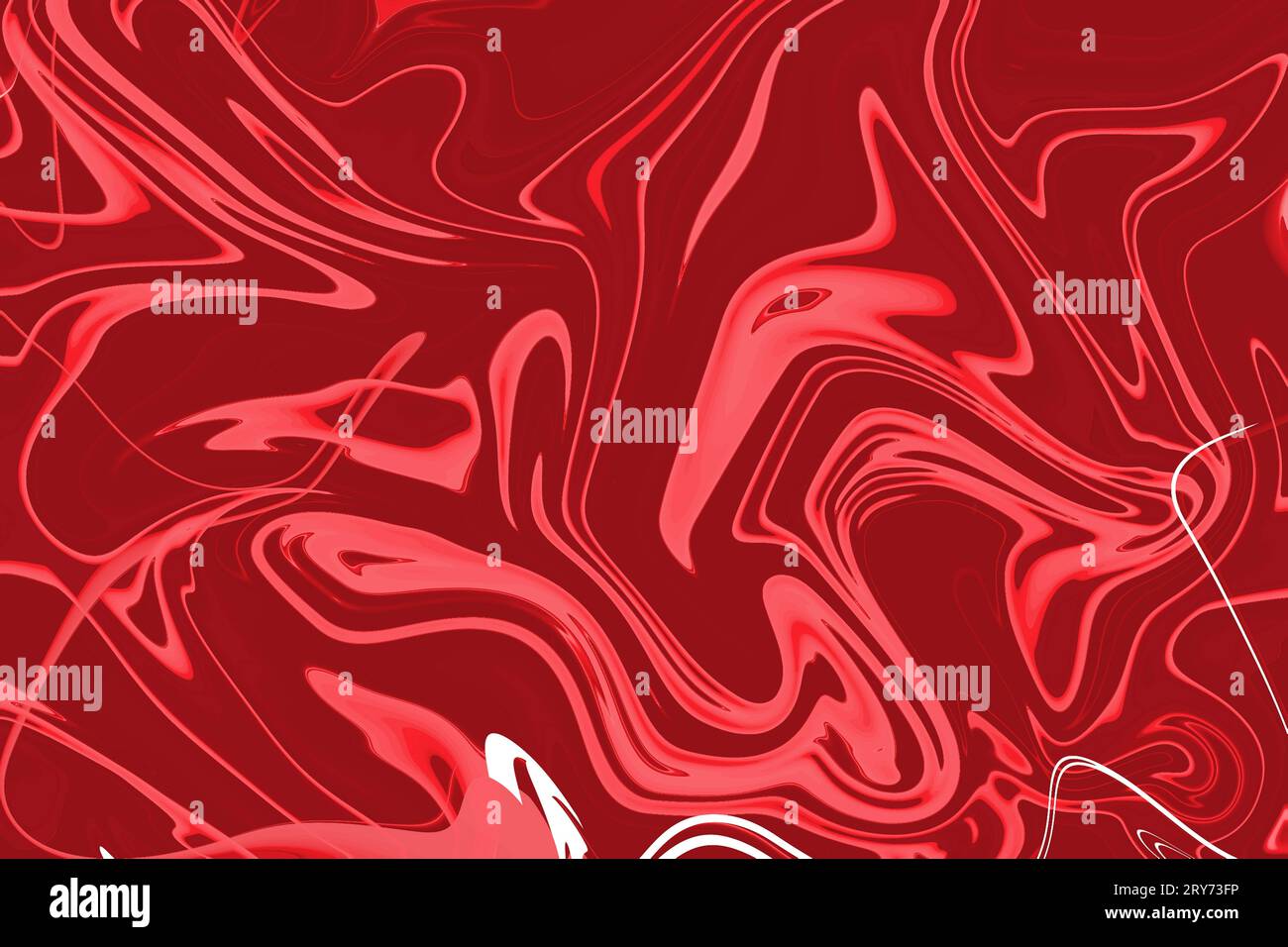 painting the cosmos with abstract red liquid marble swirl texture ...
