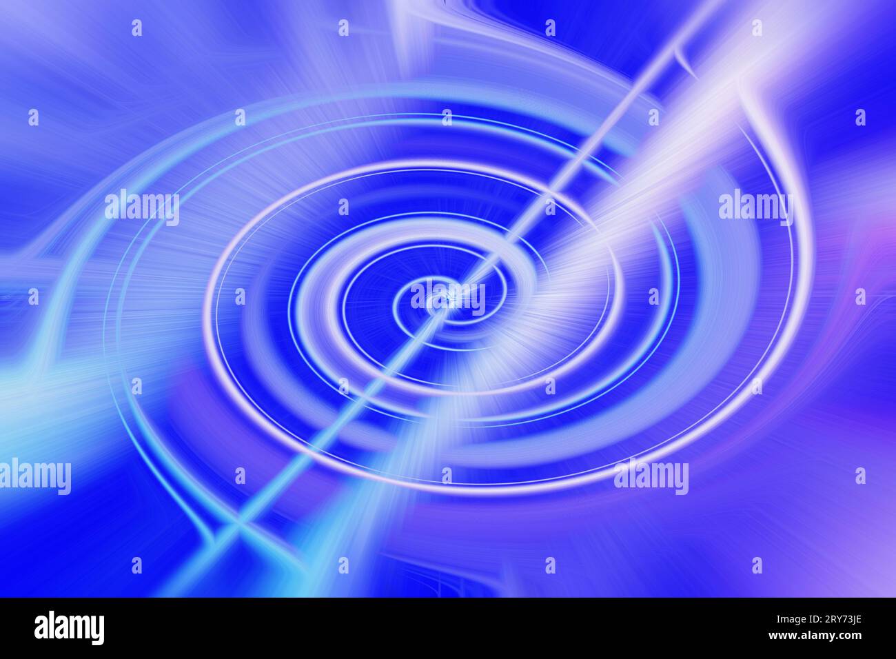 turbulent universe colorful blue swirls hd wallpaper Stock Photo - Alamy