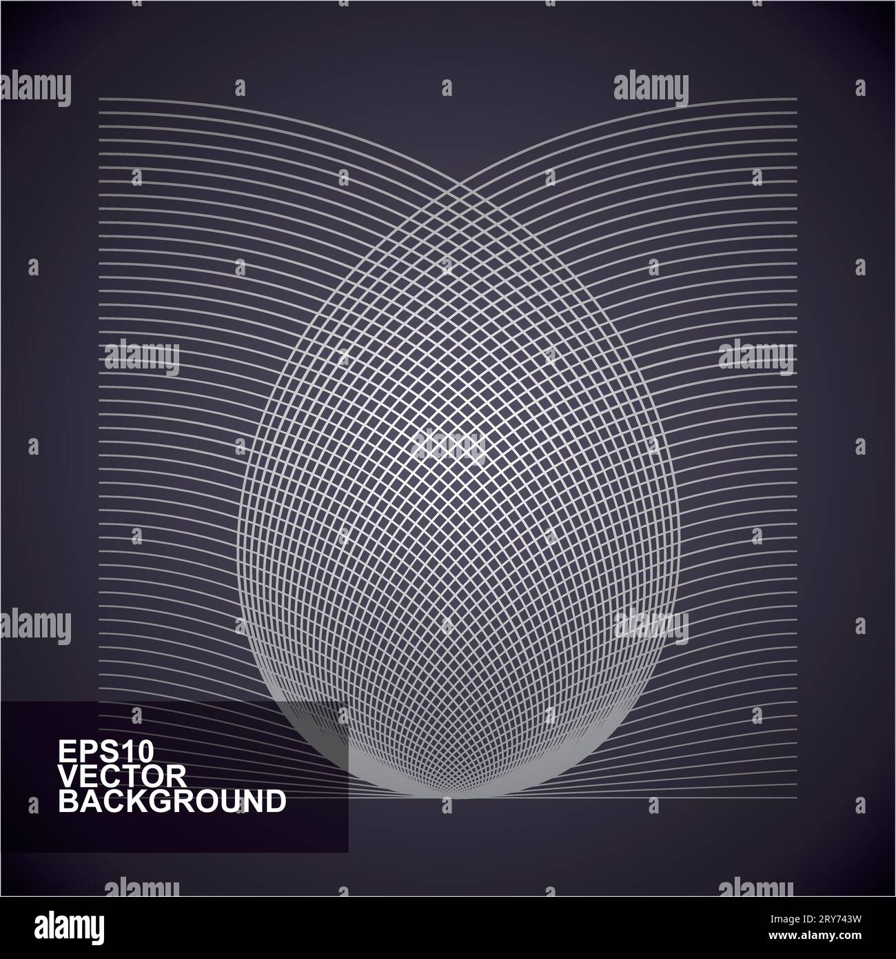 Grey curved wavy lines Stock Vector Images - Alamy